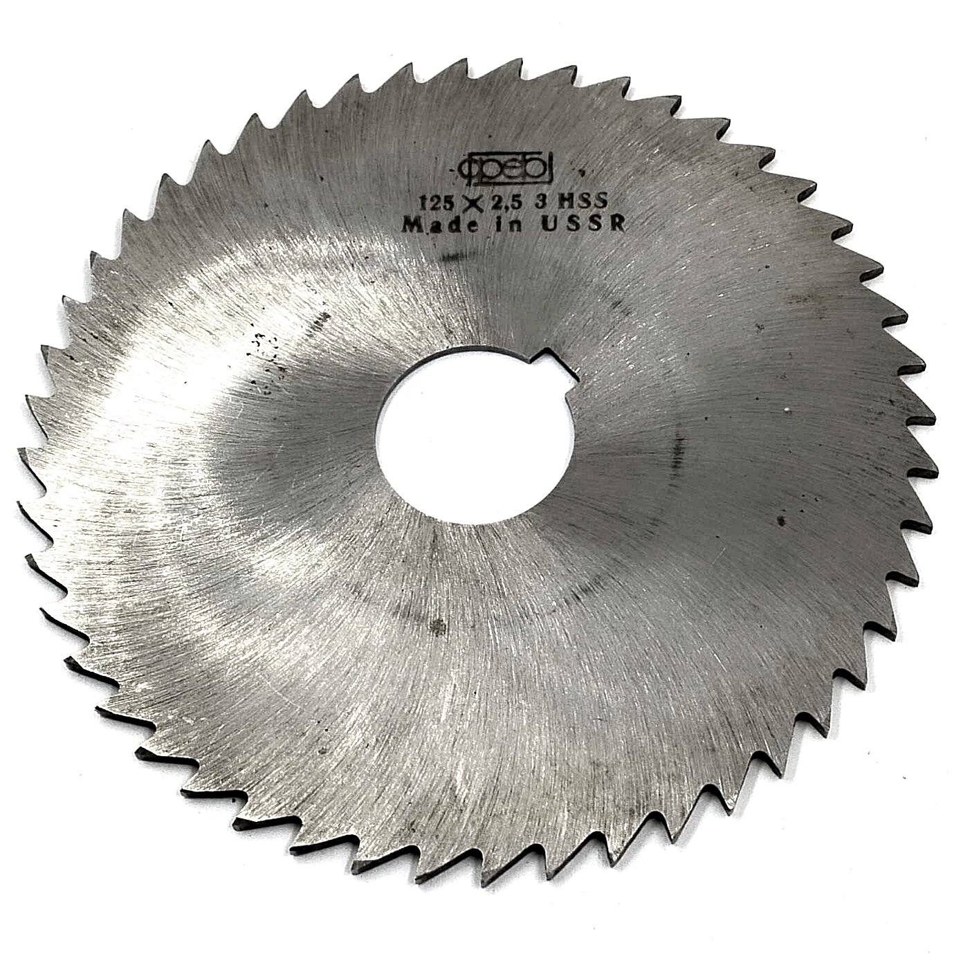 Фреза дисковая отрезная/прорезная 125х2,5х27 Тип2 Р6М5 ш/п