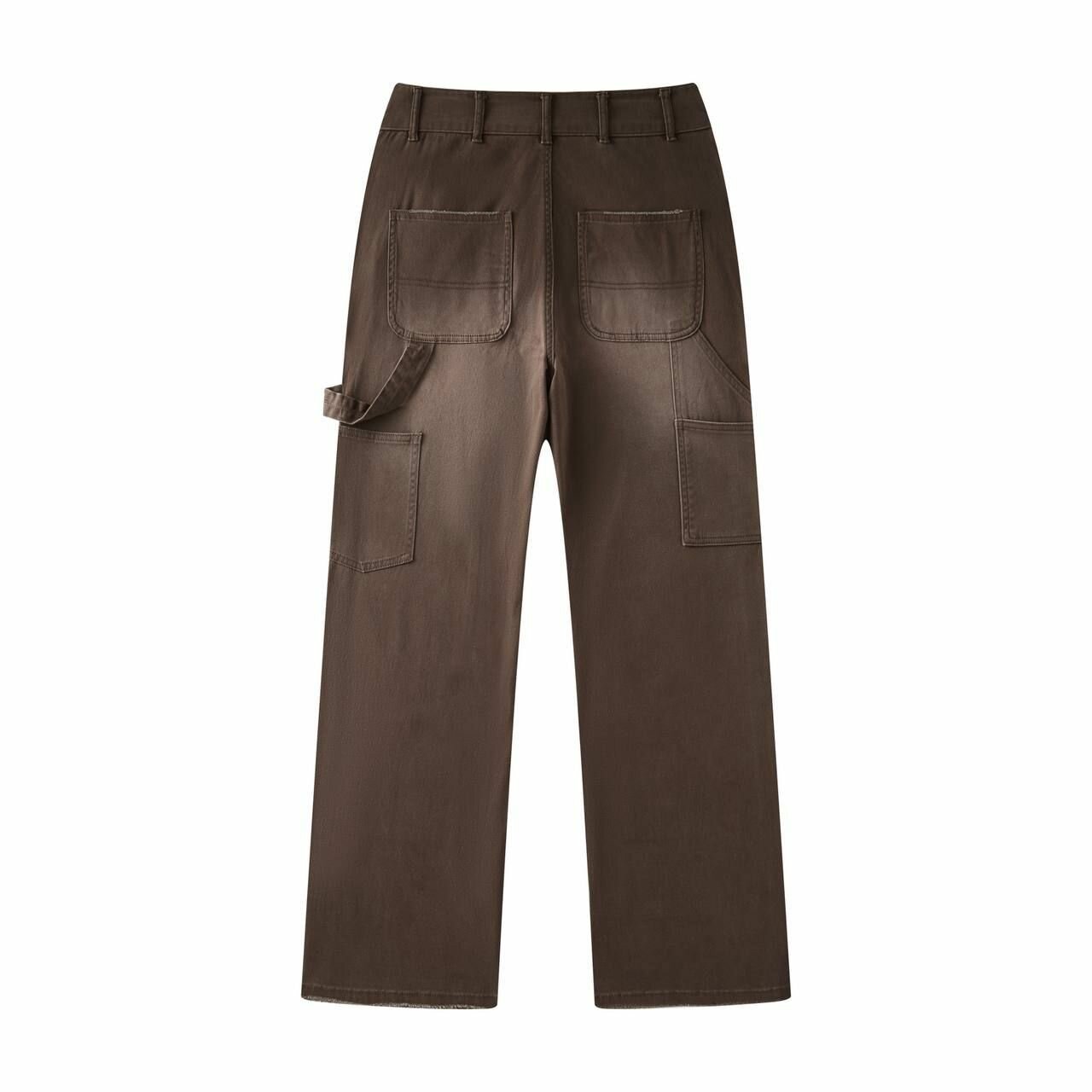 Джинсы карго OFF STREET, размер M, коричневый — фото 1