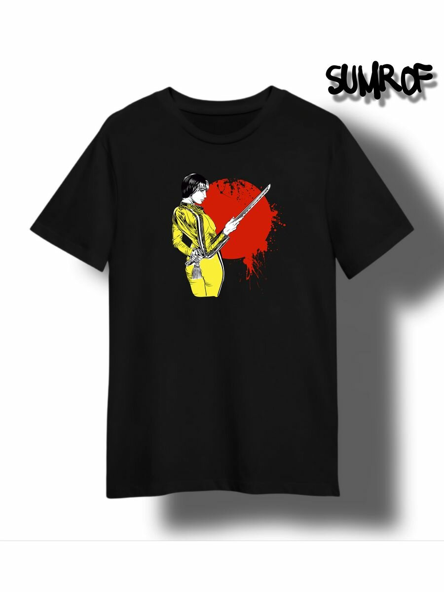 Футболка убить билла самурай