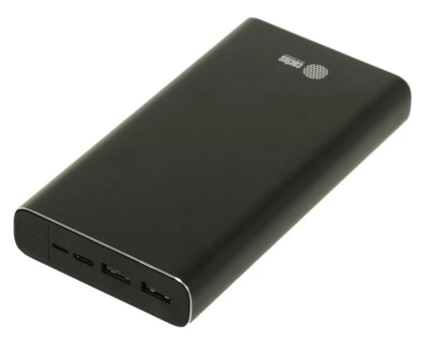 Портативный аккумулятор Cactus CS-PBFSIT-20000 20000mAh, черный