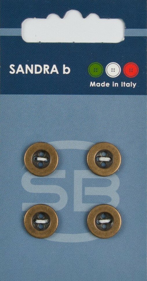 #CARD211 Пуговицы Sandra 4 шт