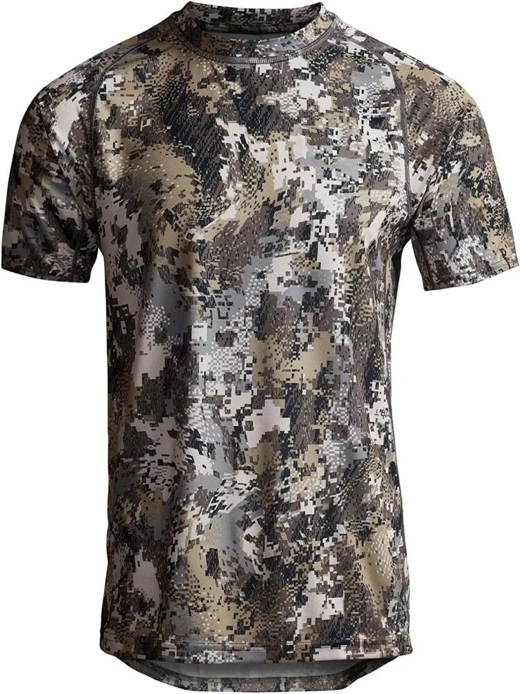 Мужская футболка Hifad Semmer короткая рукав камуфляж XXXL, Livid camouflage