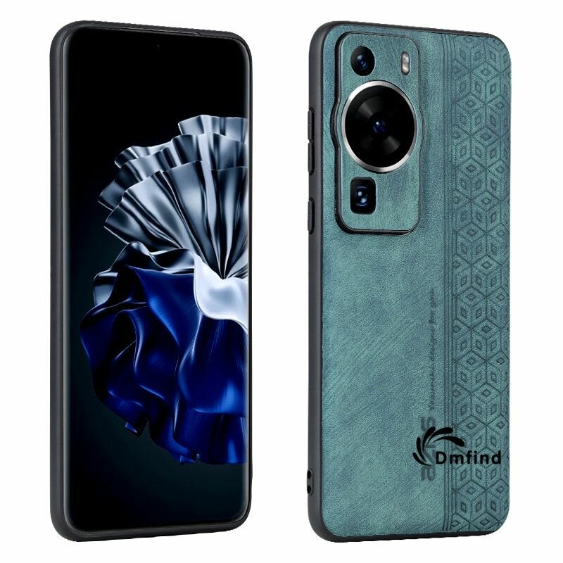 Чехол MyPads из роскошной кожи для Huawei P60 Pro (Хуавей П60 Про)