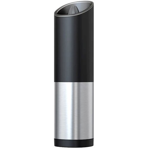 Мельница электрическая для специй Circle Joy CJ-EG03 Silver Black RUS, питание от батареек, черно-серебристая