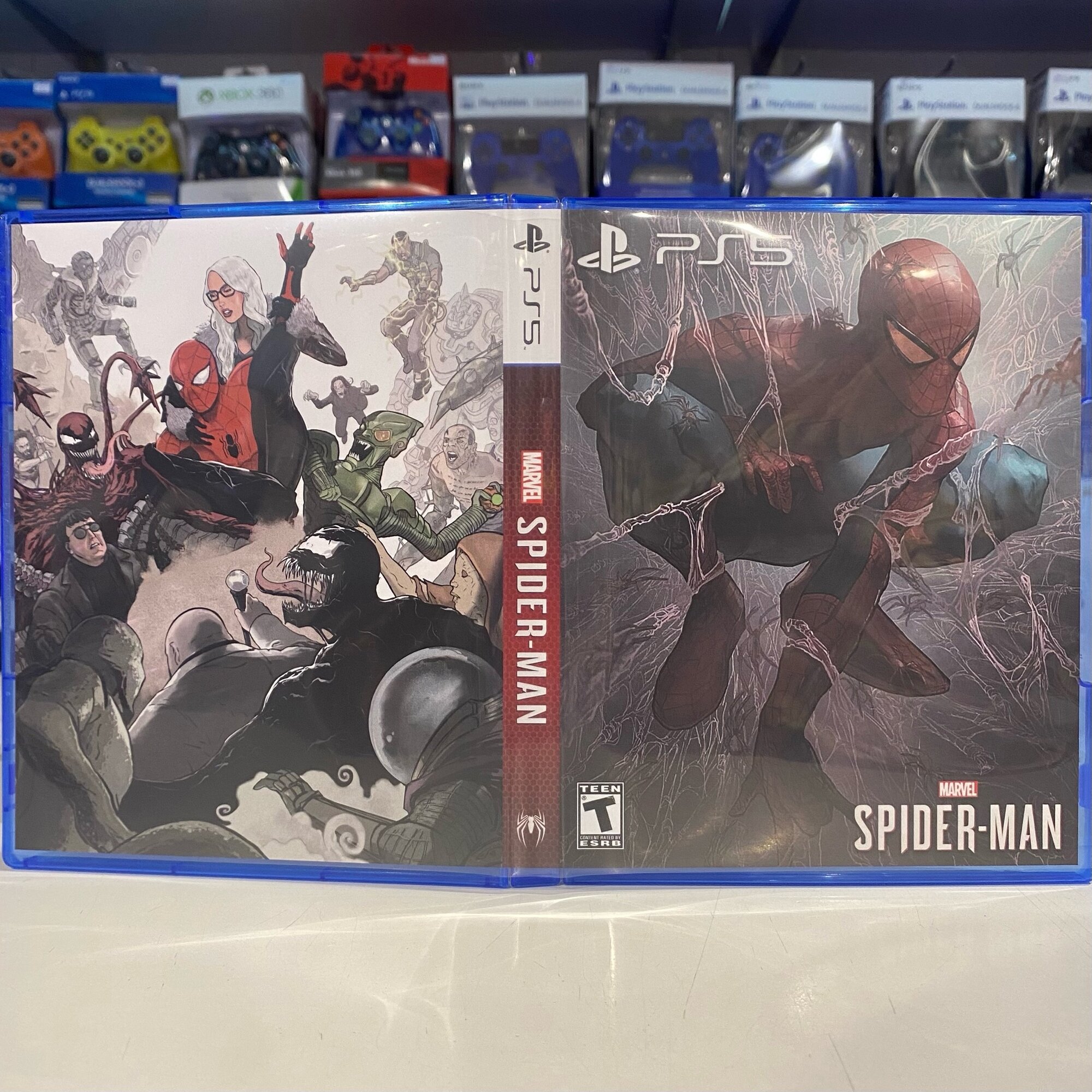 Эксклюзивная обложка PS5 для Spider Man / Человек паук №34