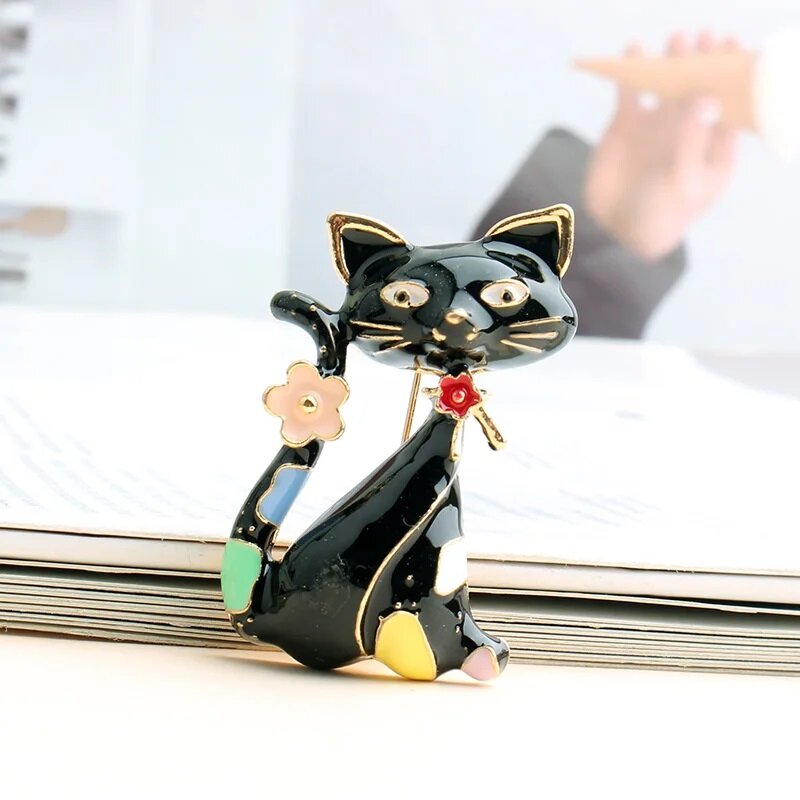 Брошь, эмаль