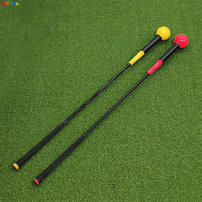 Тренажер для качания ENHUA "Клюшка", для гольфа, желтый, 120 см