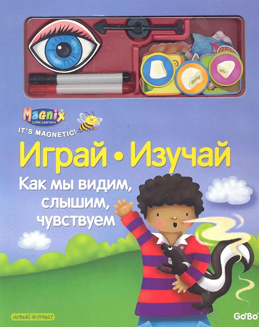 Магнитная книга-игра, ООО Новый формат, Как мы видим,
