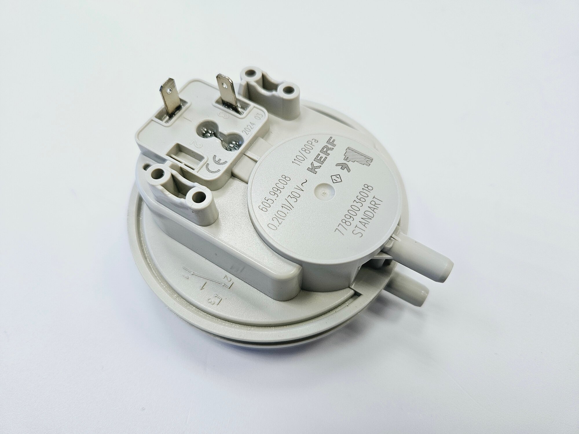 Реле давления воздуха (110/80 Pa) KOREA STAR Ace/Premium/Bravo (арт. KS90264200-1, KS902608700-1)