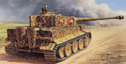 6507 Italeri Танк: Pz. Kpfw. VI Tiger Ausf. E Масштаб 1/35