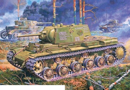 ЕЕ35119 КВ-1 обр.1941 поздняя версия Тяжелый танк