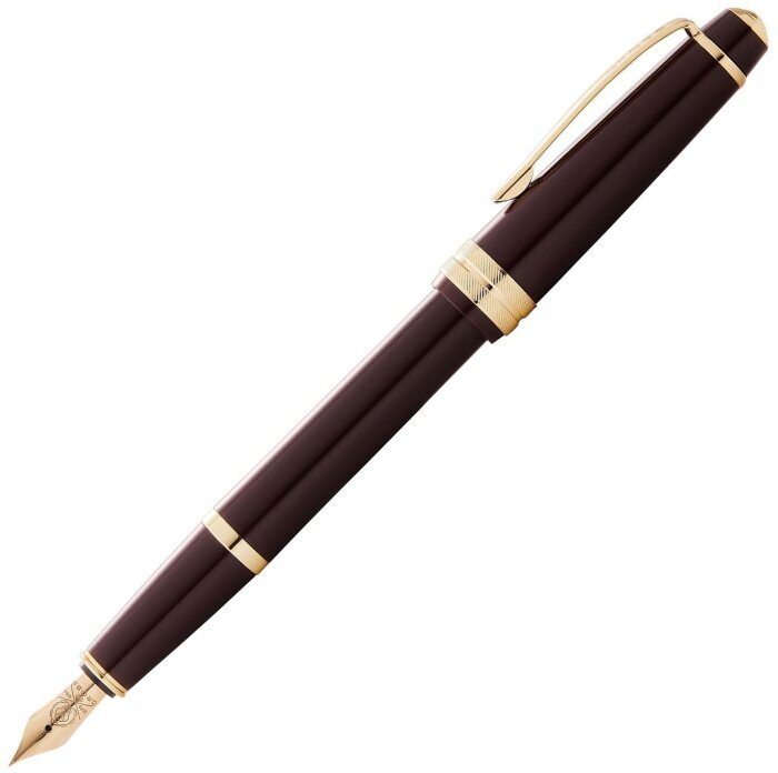Cross AT0746-11MF Перьевая ручка cross bailey light polished burgundy resin and gold tone, перо m