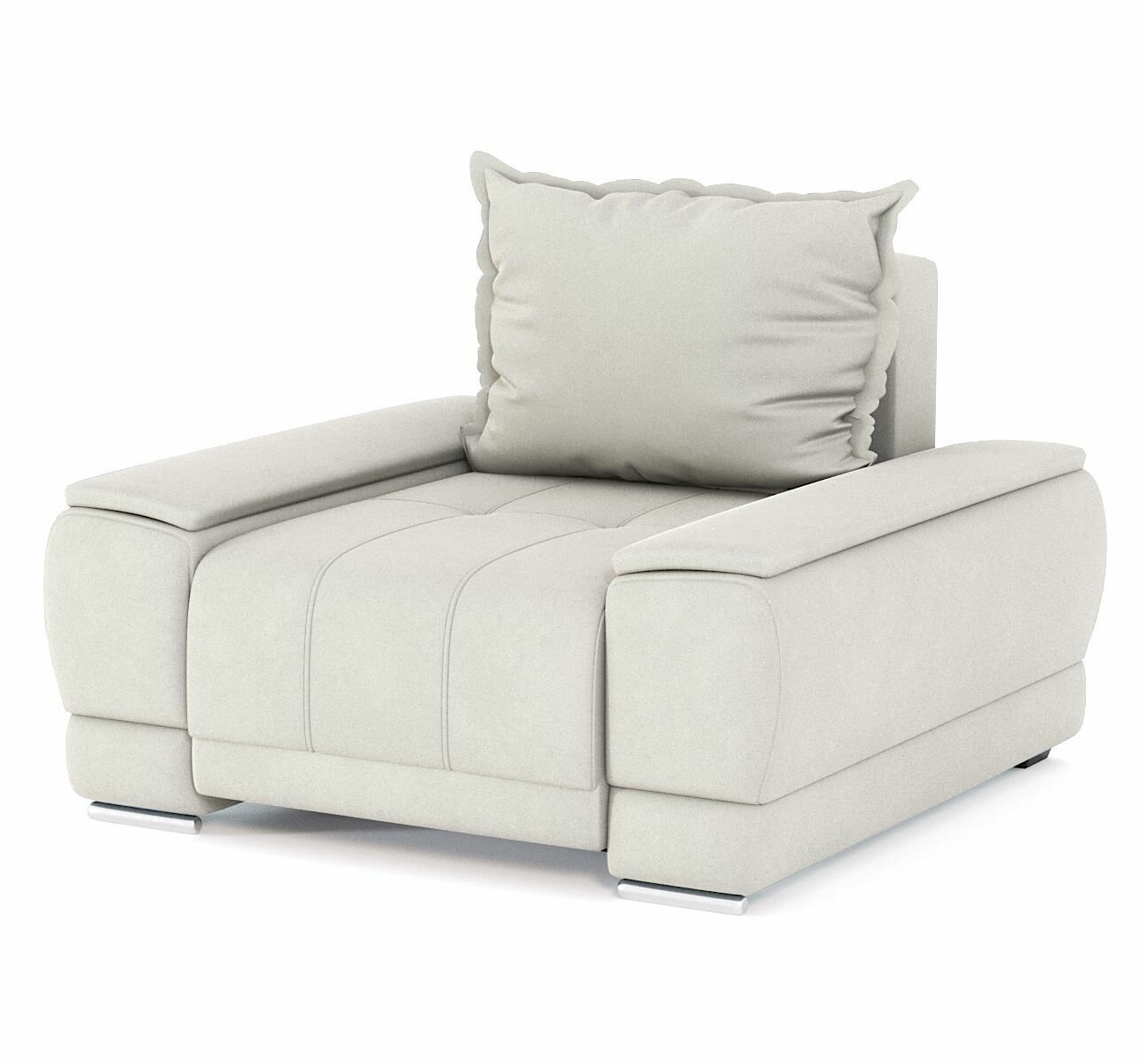 Кресло-кровать раскладное, для взрослых, Nordviks еврокнижка, велюр Зара Крим 02