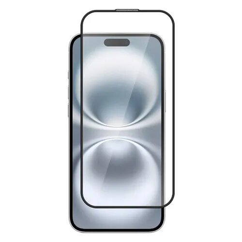 Защитное стекло для экрана BORASCO для Apple iPhone 16 Plus антиблик, 158 х 75 мм, 2.5D, 1 шт, прозрачный [73682]
