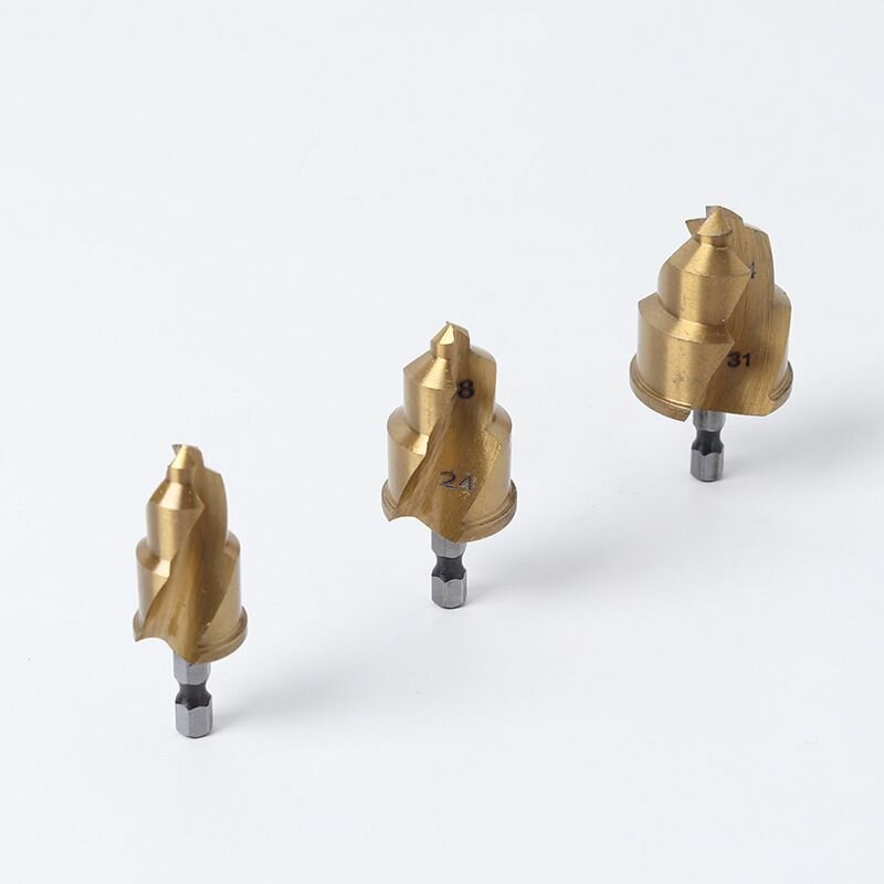 Подъемный шнек PPPR, инструмент для соединения водопроводных труб с шестигранным хвостовиком 20/25/32 мм (3 шт.)