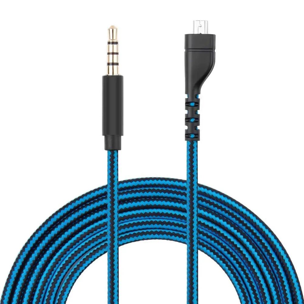 Сменный нейлоновый плетеный кабель OFC-удлинитель для проводных беспроводных игровых наушников SteelSeries Arctis 3 5 7 Pro, гарнитуры