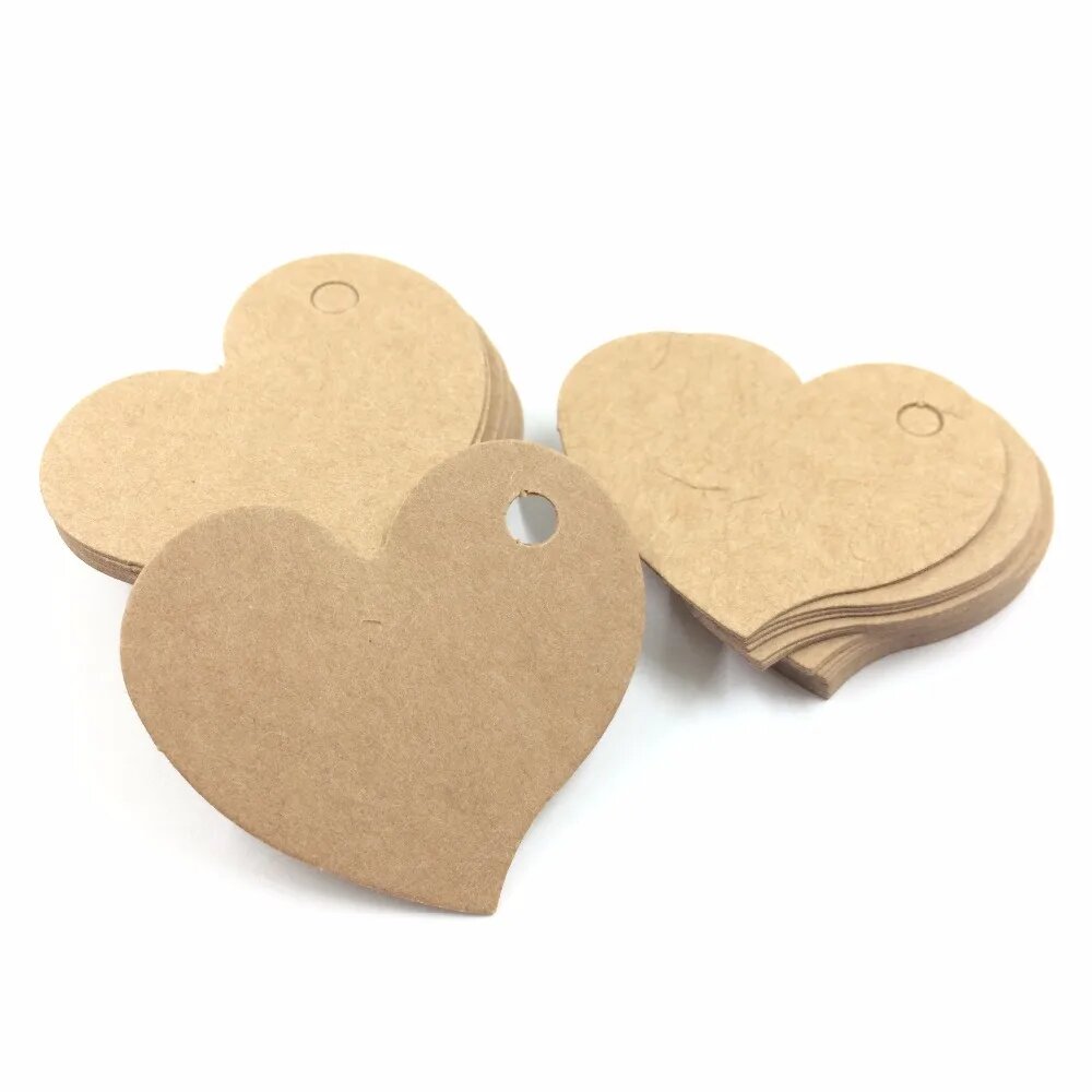 Крафт-бирки 50 шт.