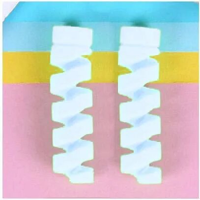 Силиконовая катушка для кабелей Trig Rain White