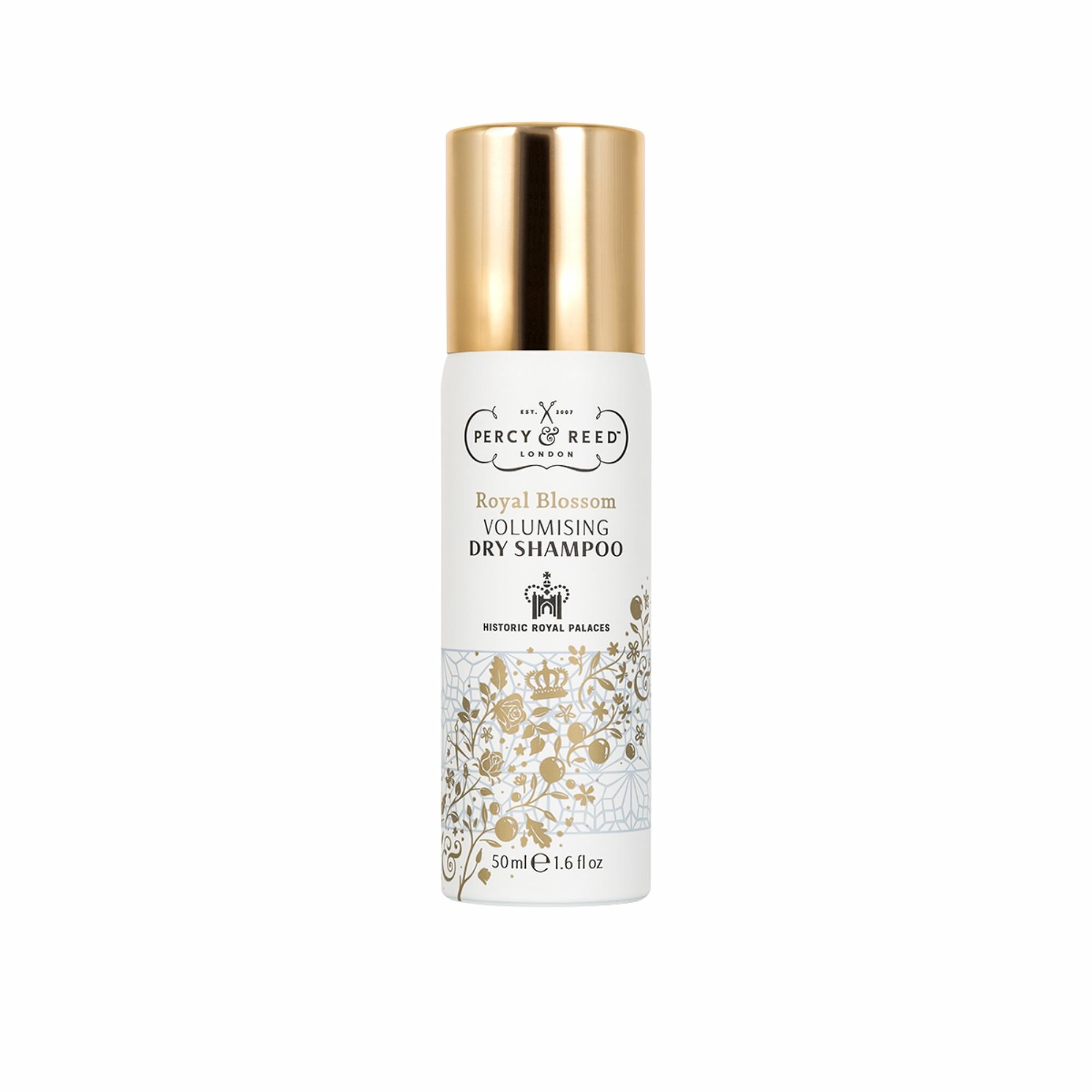 PERCY & REED HAIR CARE ROYAL BLOSSOM Шампунь сухой для объема волос в дорожном формате 50 мл