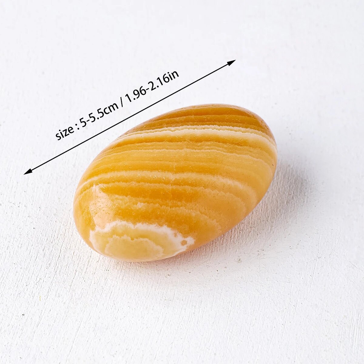 Жёлтый кальцит, большой палец, Runyangshi