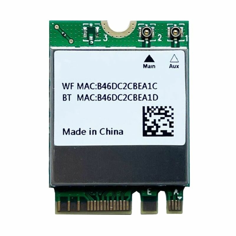 RTL8822CE 1200 Мбит/с 2,4 ГБ/5 ГГц 802.11AC Wi-Fi-карта Mini PCIe заменяет RTL8821CE Bluetooth5.1 с поддержкой ноутбука/ПК Windows 10 11