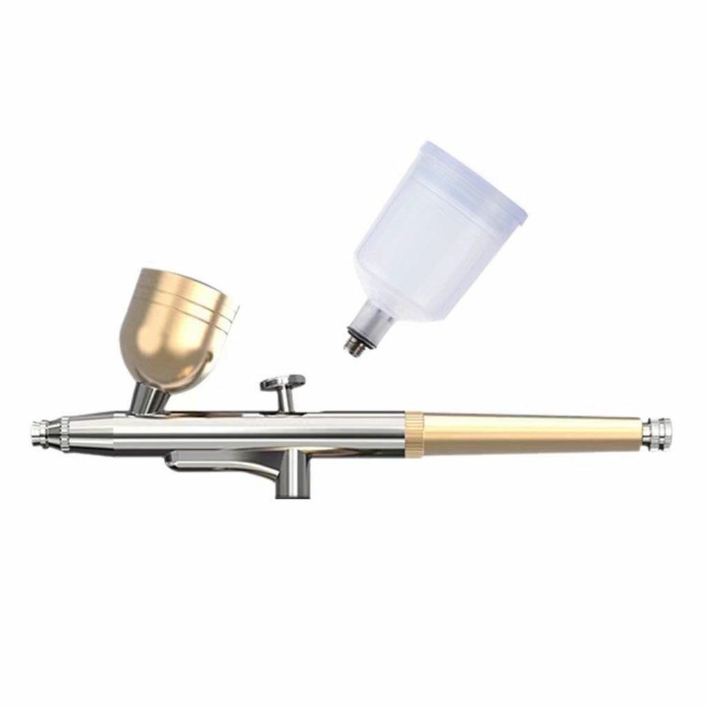 (1 комплект) Пневматический аэрограф с объемным покрытием 10 мл 20 мл-золото