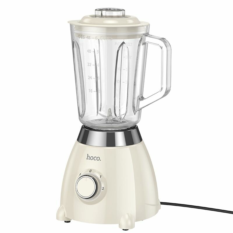 Блендер HOCO HE33 Juicer Blender, 1.5 литра, 500W, белый