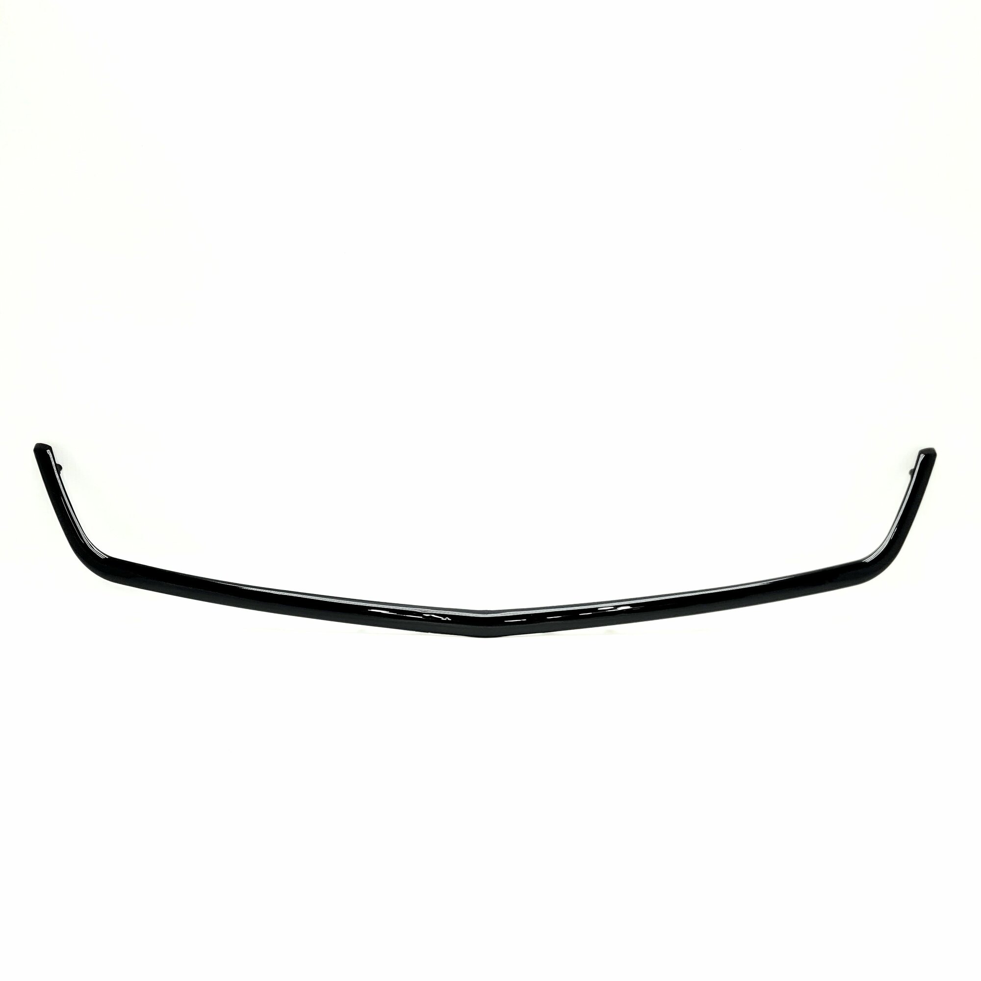 Вставка переднего бампера / молдинг улыбка для Lada Priora 2 / ВАЗ 2170, 2171, 2172 (черный лак)