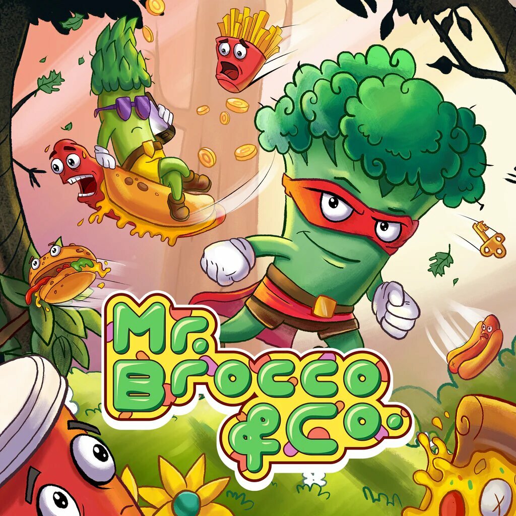 Игра Mr. Brocco & Co, для PlayStation 4 и PlayStation 5, на английском языке, Украина