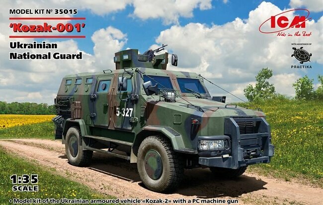 35015 ICM Бронетранспортер Guard Kozak-001 1/35