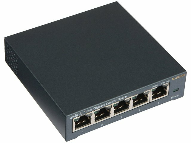 Коммутатор TP-Link Коммутатор TP-Link TL-SG105 ver.3.0 5 портов 1Гбит/сек.