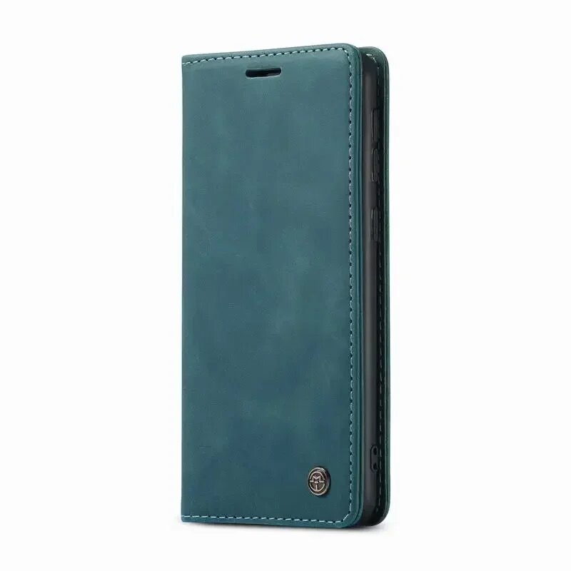 Кожаный флип-чехол-бумажник с магнитной застежкой для OnePlus 13 12 11 Синий, Blue, For Oneplus 8