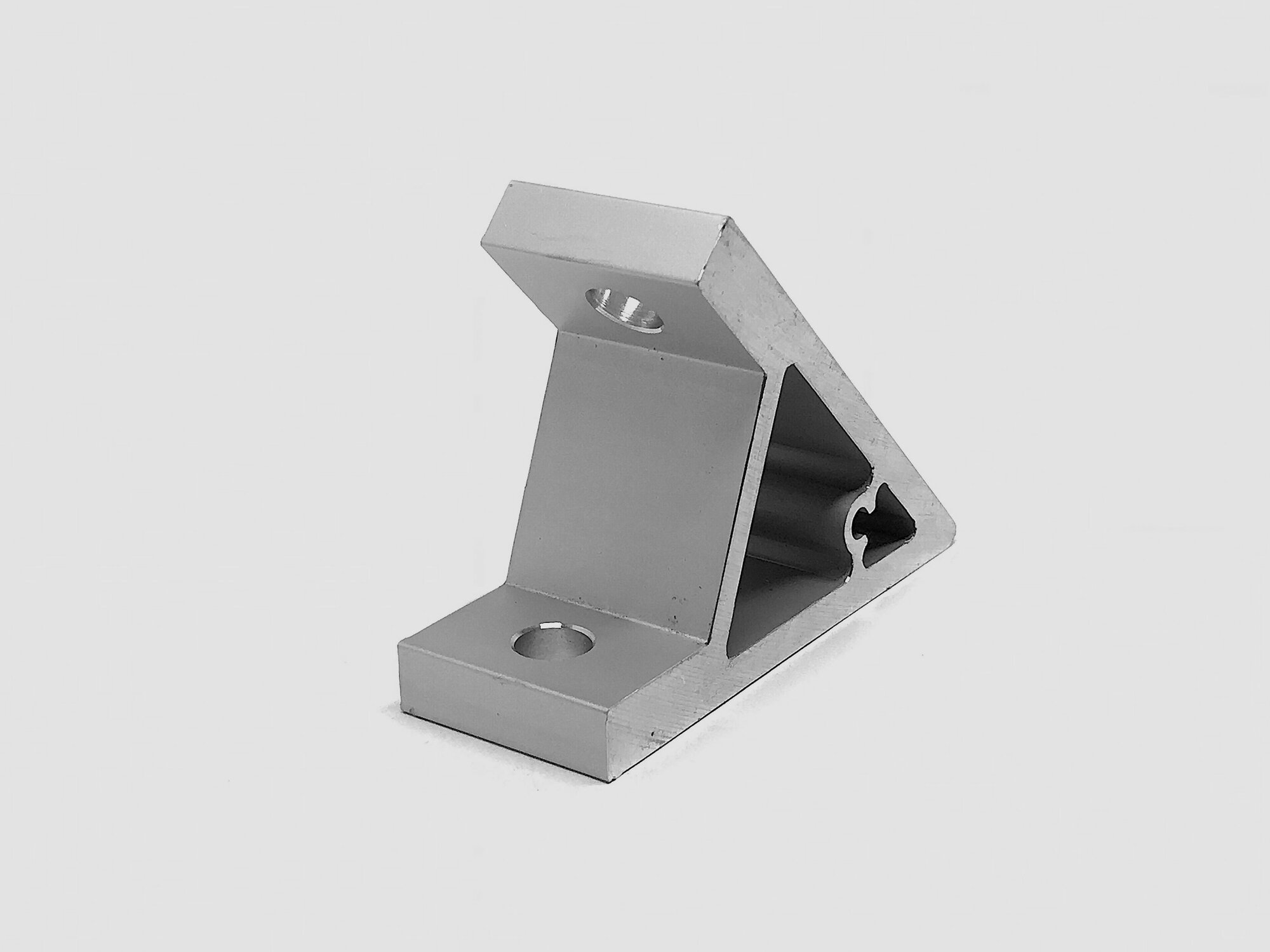 Угловой алюминиевый соединитель 45 80х80х30, паз 10, B05 / 1 шт / соберизавод