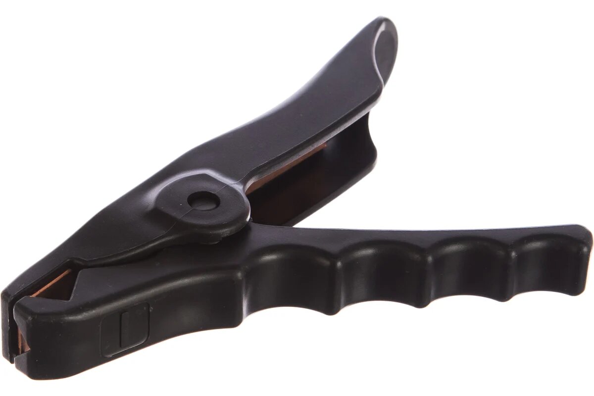 Автоэлектика Зажим Крокодил Т-21 черный 165 мм медная вставка 600 А 1 шт 000000047