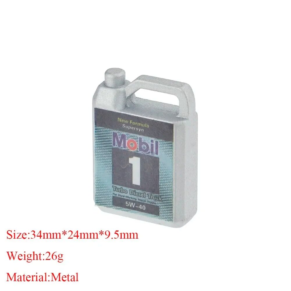 Мобильное масло 1, 5W-40, металл, 1/10, B sliver