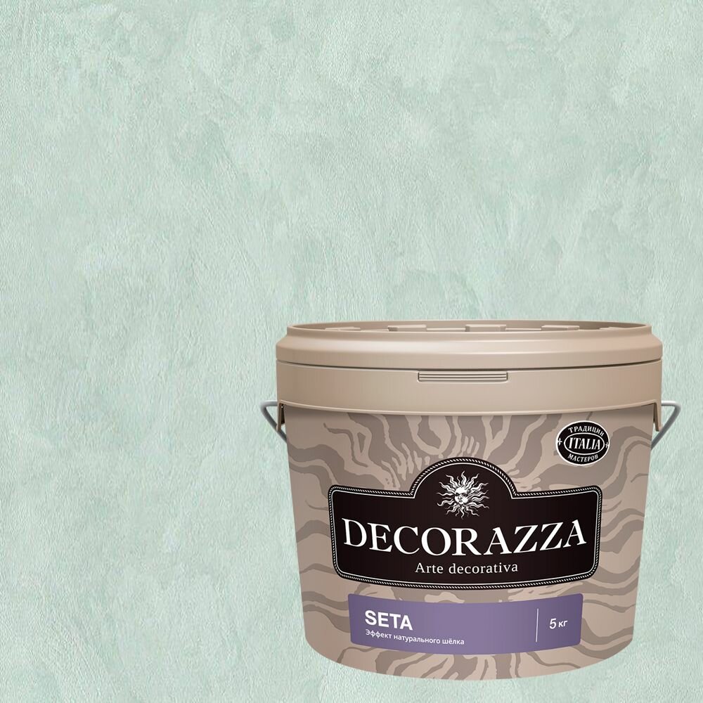 Декоративная штукатурка с эффектом натурального шелка Decorazza Seta (5кг) ST 11-200