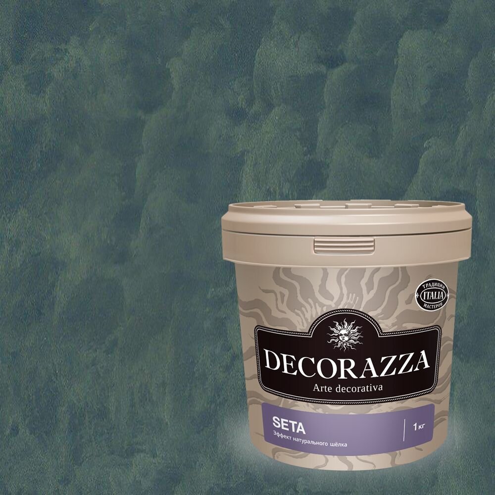 Декоративная штукатурка с эффектом натурального шелка Decorazza Seta (1кг) ST 18-38