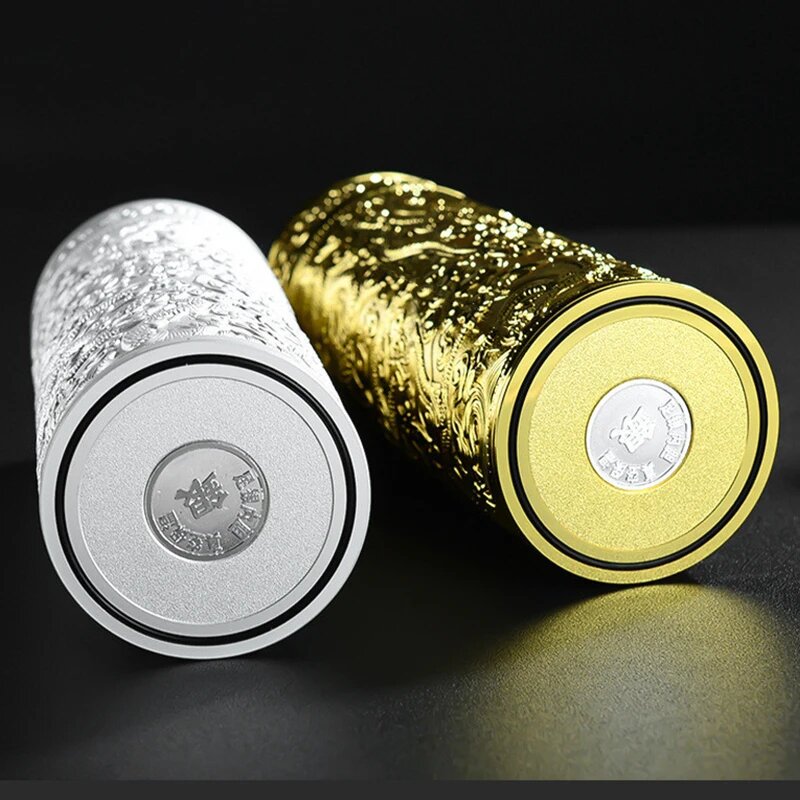 Термос Cup с рисунком дракона gold character — фото 1