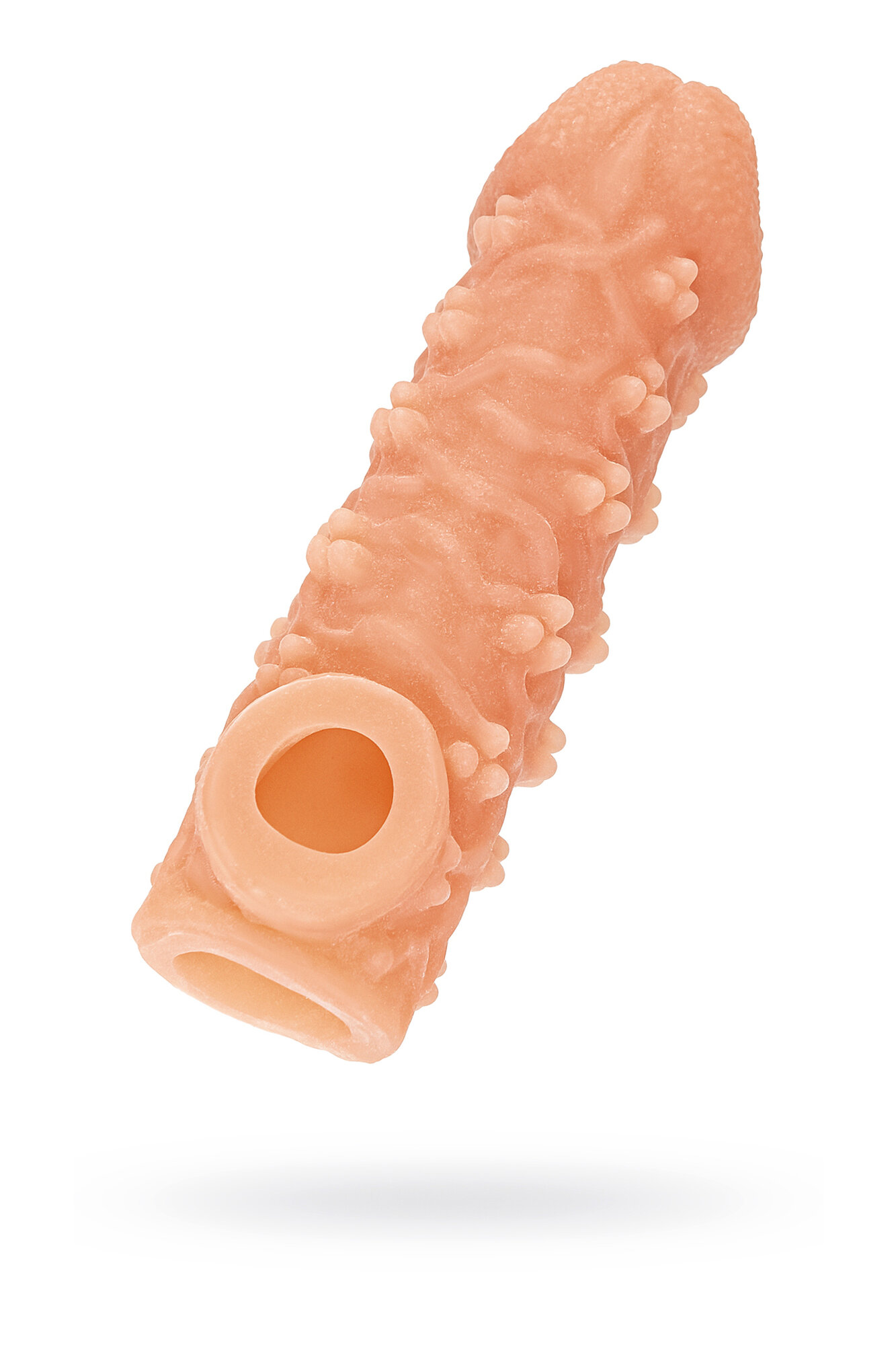 Насадка Kokos для увеличения удовольствия, телесная, 15,6 см, TPE