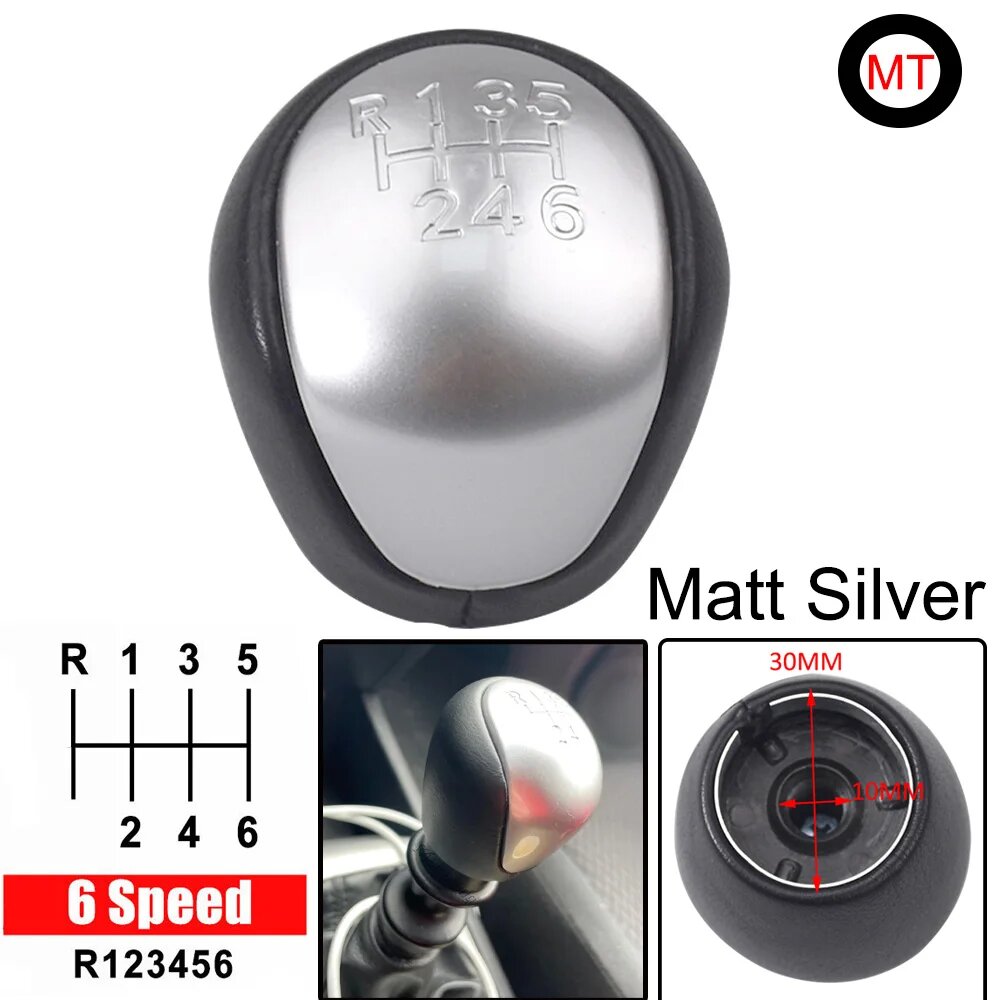 Для Hyundai Elantra 2008-2012 Touring I30 Kia Forte Soul 5 6-скоростная автомобильная ручка переключения передач ручной MT рычаг переключения передач головка гандбол