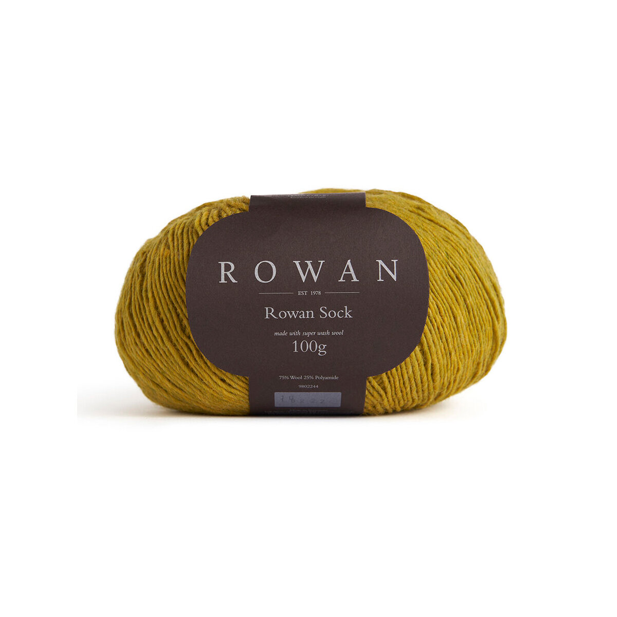 Rowan Sock /Рован Сокс/ пряжа Rowan, 9802244 (010, citrine (цитрин), желтый)