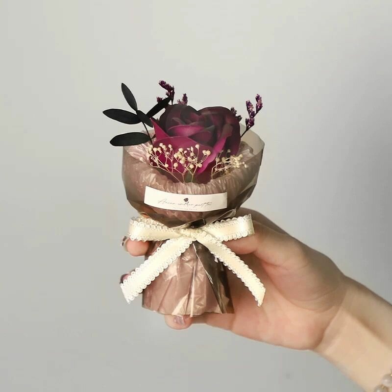 Мини-букет из мыла