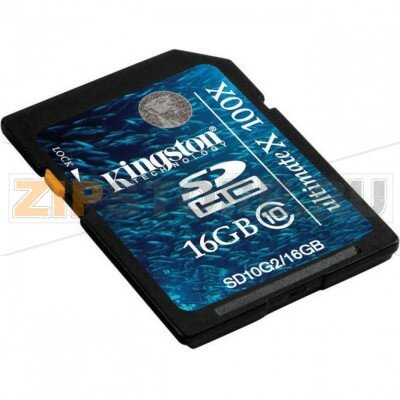 Карта памяти Kingston SDHC 16 ГБ ( sd10g2/16gb ) Класс скорости Class 10