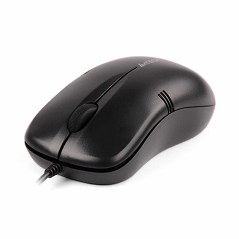 Компьютерная мышь A4Tech Черная, 1200 dpi, Silent, USB, 3but (OP-560NUS)