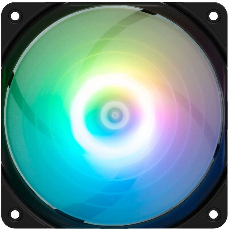 ZM-AF120R ARGB BLACK / Вентилятор Zalman ZM-AF120R 120мм, 4-pin, 1500об/мин, 24.3дБ, ARGB, Ret [zm-a