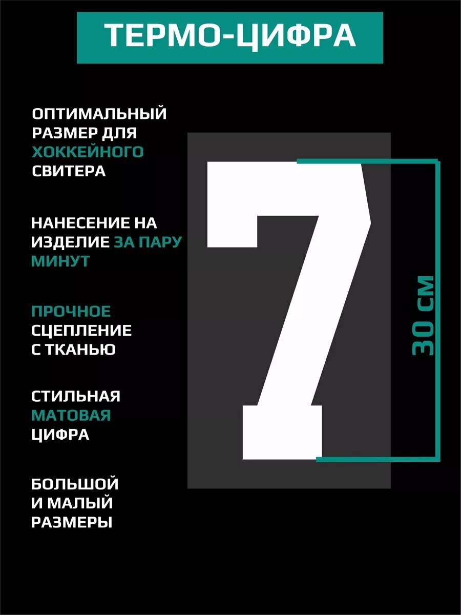 Термо цифры на одежду термонаклейка макси