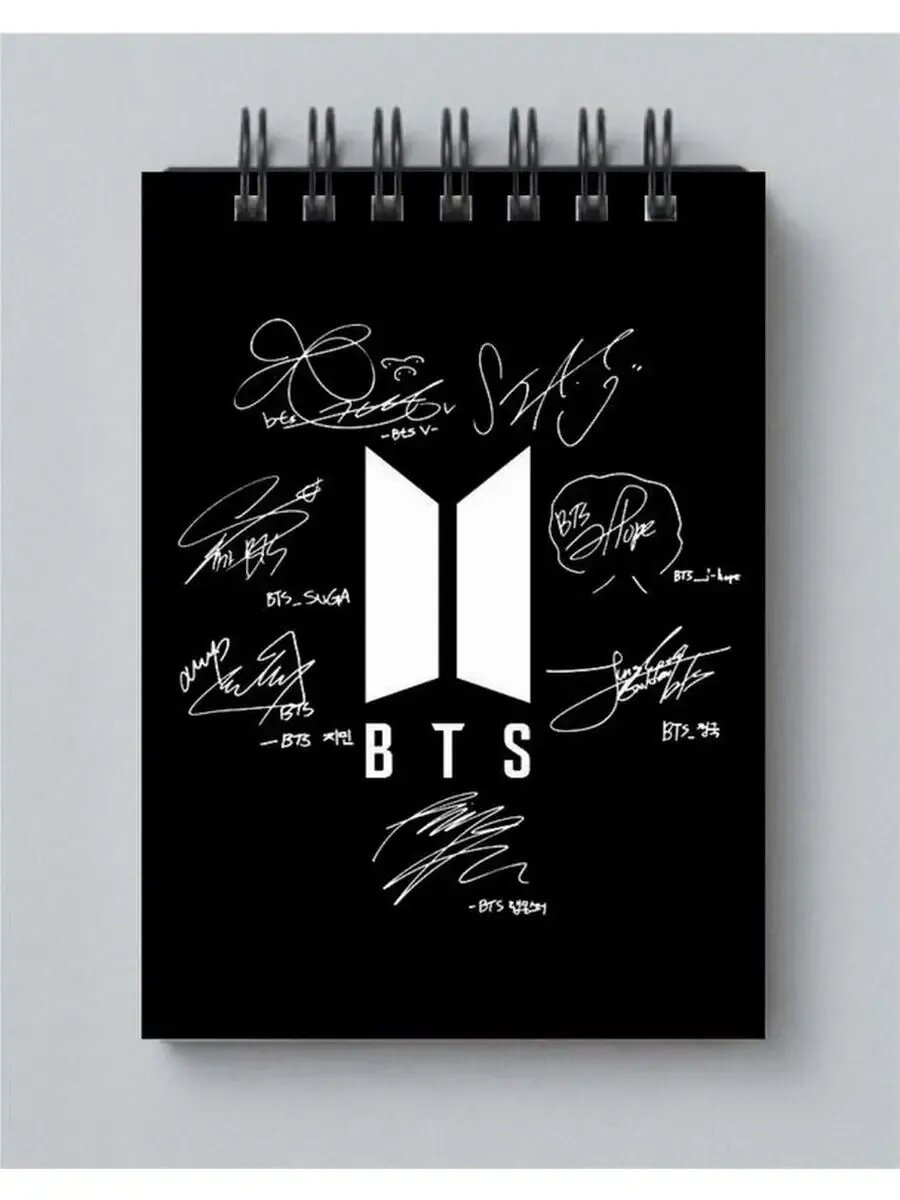 Блокнот BTS, БТС №25, А6