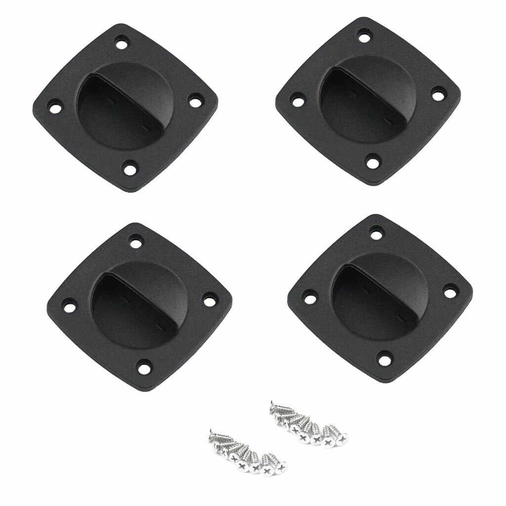 4 шт. Антикоррозийные ручки для люков из нейлона для яхт и парусников