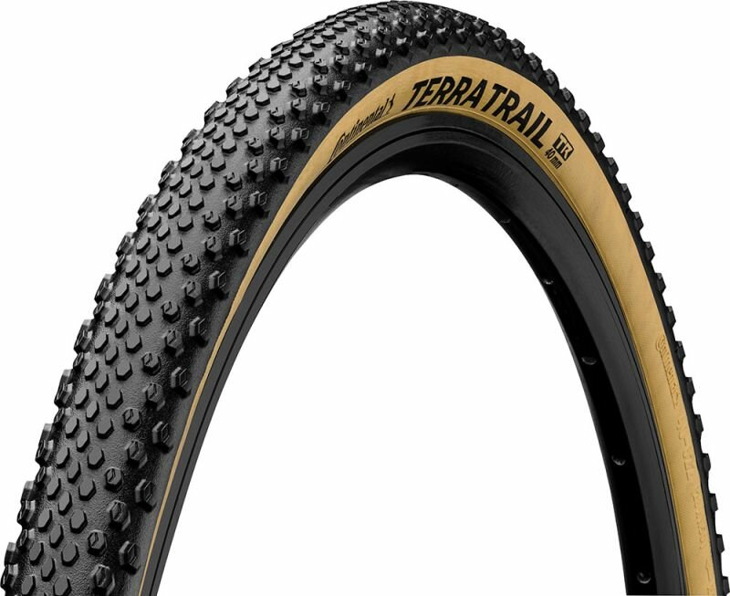 Покрышка велосипедная 28"/700x35C/28x1.35 (35-622) CONTINENTAL Terra Trail ShieldWall System, TL-Ready, E-25 (кевлар/складная)