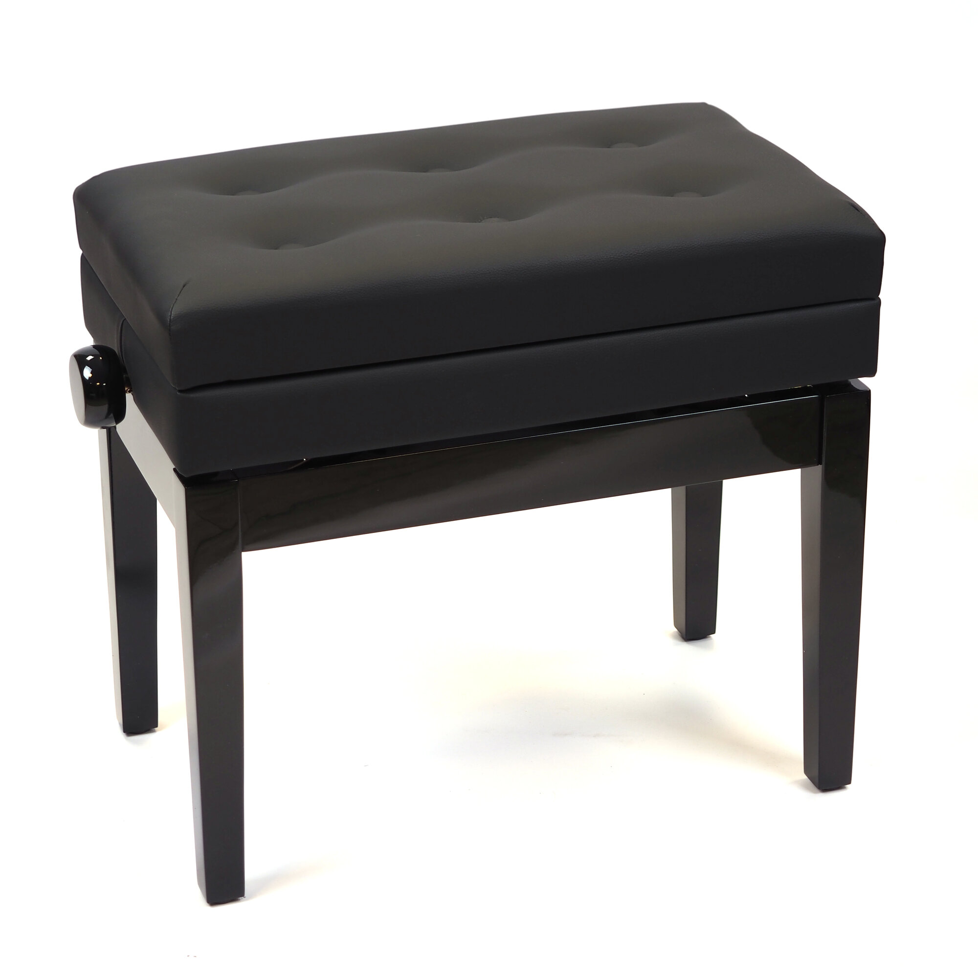 Банкетка для пианино Palette HY-PJ007 черная, полированная